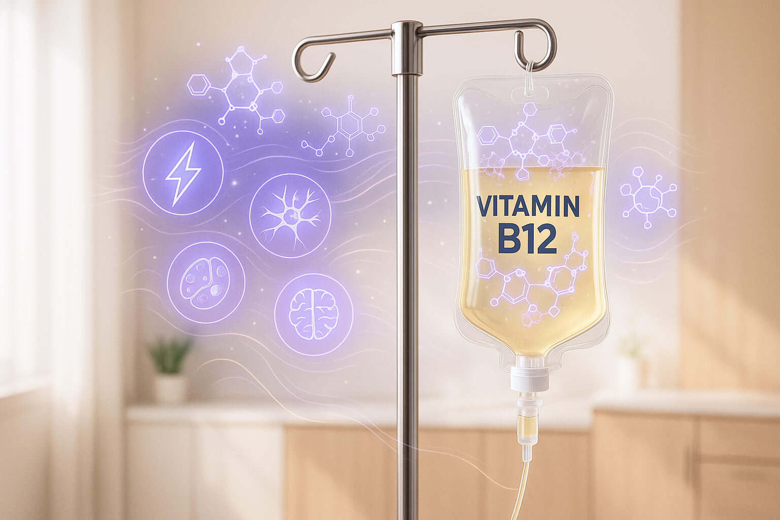 Vitamin B12 Infusion – Vorteile, Ablauf & Erfahrungen bei Clinic X